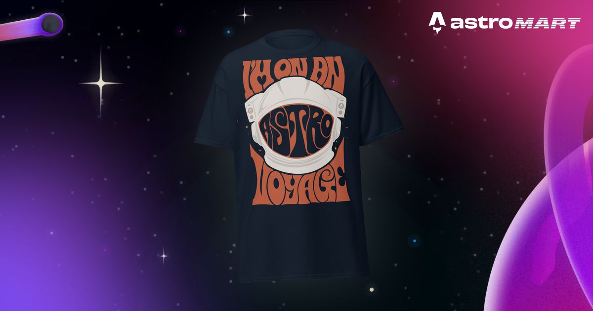 Astro Voyager Retro T-Shirt | Astro Shop